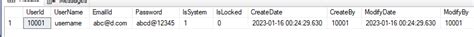 Java Application Is Not Using Userid And Table Also Doesnt Have User
