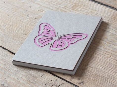 Butterfly Notebook Notebook Butterfly Color Card