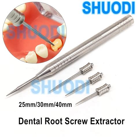 Dental Root Tooth Extraction Screw Dental Root Screw Extractor Apical
