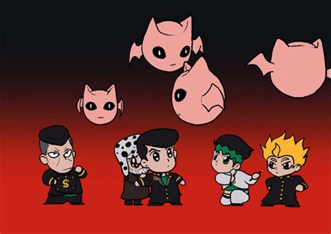 Joseph Joestar Kujo Jotaro Higashikata Josuke Kishibe Rohan Joseph