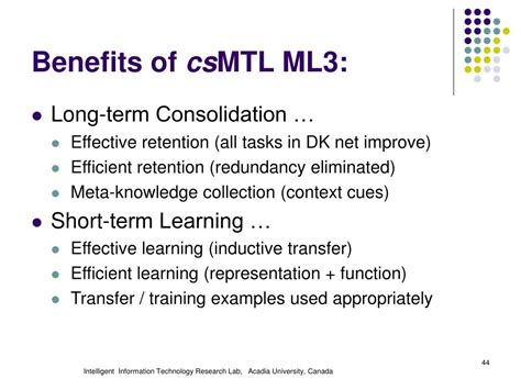 Ppt Inductive Transfer With Context Sensitive Neural Networks