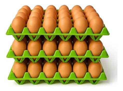 Cartela De Ovos Plástica Bandeja 30 Ovos Higiênica 03 Unid Mercadolivre