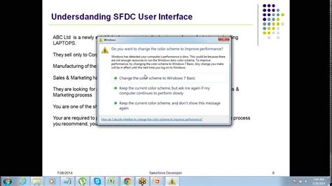 understanding sfdc user interface p1 youtube