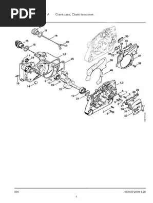 Stihl Ms362 Chainsaw Parts Diagram Overview
