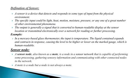 Sensor Node Hardware And Network Architecture Pptx