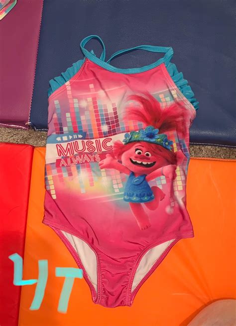 Dreamworks Animation Cover Up Swimwear For Girls Sizes 2t 5t Mercari