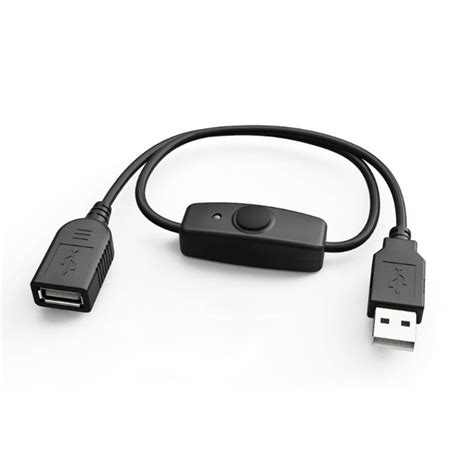 Удлинительный кабель для передачи данных Usb2 0 с переключателем 0 5 метра купить с доставкой
