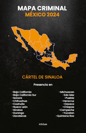 Así Queda El Mapa Del Narco Al Fin Del Sexenio De Amlo El Cártel De