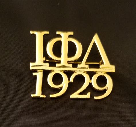 Iota Phi Lambda Gold Bar Pin Personalidee Llc