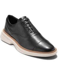 Cole Haan Originalgrand Cityspectre Cap Toe Oxford In Brown For Men Lyst