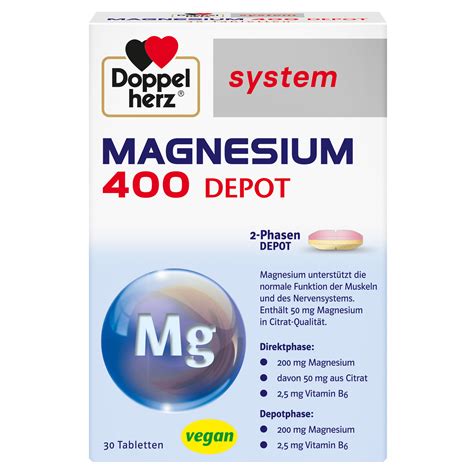 Doppelherz System Magnezij 400 Depo 30 Tablet Netarnica