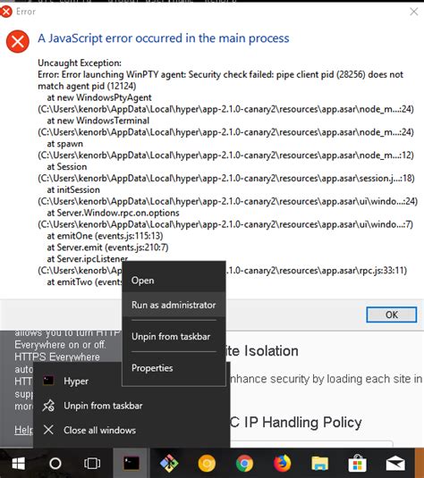 Winpty Agent Fails To Launch On Windows 7 · Issue 2832 · Vercelhyper · Github