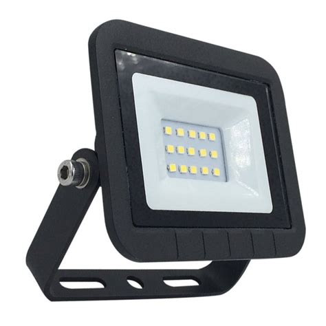 Halogen Led 10w Czarny Slim 6000 K 750lm Biały Dzienny Oświetlenie