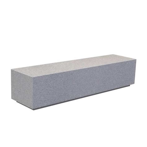 Banca Stradala Monolitica Modulara Heba Concrete