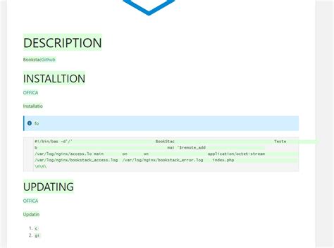 Revision Changes View Is Broken Issue 2309 BookStackApp BookStack