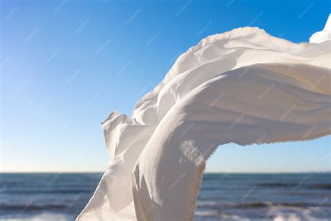 Free Photo Still Life Of Waving Fabric In The Wind