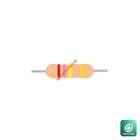270k Ohm 12w 270k 5 Carbon Film Resistor 10pcs Duinolk The Biggest Arduino Online Store