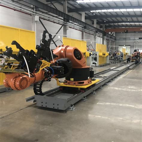 Cobot Robot With KG Payload And MM Reach Linear Guide Rail For Welding