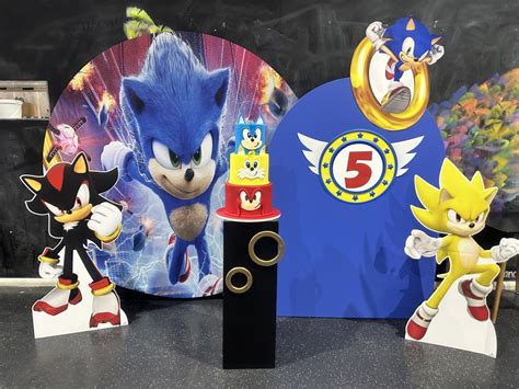 Sonic Theme Party Setup Canberras Coolest Parties