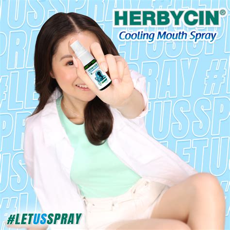 Herbycin Start A Mouth Spray Habit With The New Herbycin Cooling Mouth Spray Made From