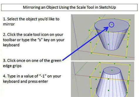 Ways To Mirror And Flip Objects In Sketchup Sketchupfamily