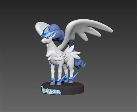 Artstation Palworld Frostallion Figure Stl Parts And 3mf Multicolor
