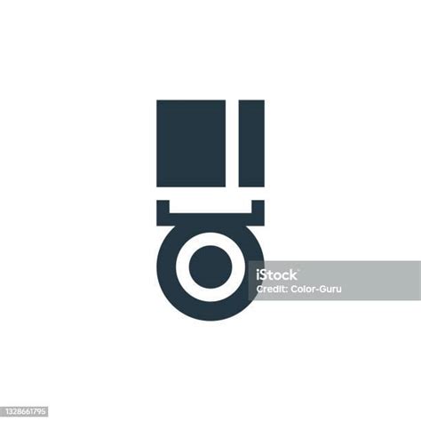 메달 아이콘 웹 사이트 디자인 및 모바일 앱 개발 인쇄용 글리프 메달 아이콘 흰색 배경에 고립 된 대학 컬렉션에서 메달 아이콘