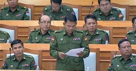Nld အစိုးရလက်ထက် ကာလုံ မခေါ်မှု တပ်မတော်သား ကိုယ်စားလှယ် ဝေဖန် မြန်မာဌာန