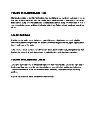 3 Ways To Improve Your Agility WikiHow