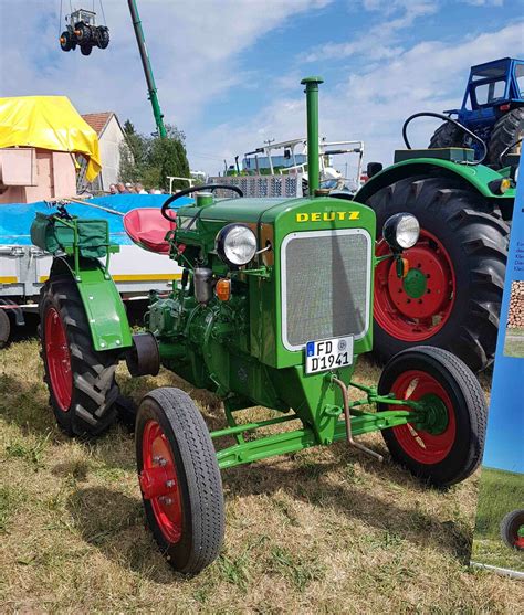 11er Deutz Bj 1940 11 Ps Mit Klappgreifer Gesehen Bei Der