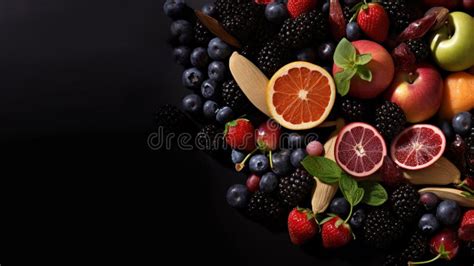 Healthy Food High Polyphenol Stock Illustration Illustration Of