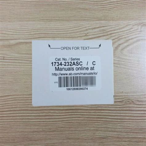 Ab 1734 232asc Series C Point Io Rs232 Ascii Serial Module 1734232asc Ebay