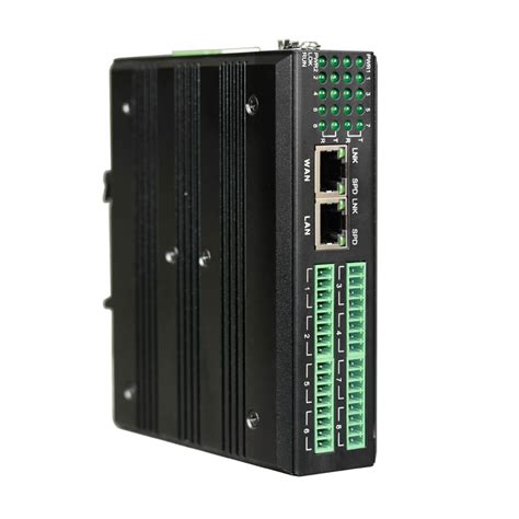 16 Port Dry Contact To Ethernet Converter With Web And Snmp Management