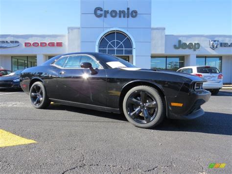 2014 Black Dodge Challenger Sxt Plus 89762091 Car