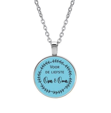 Ketting Glas Voor De Liefste Opa And Oma