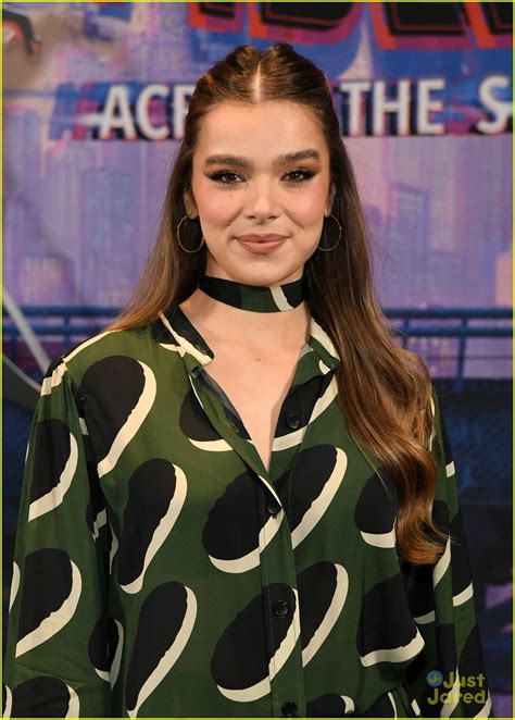 Hailee Steinfeld Brings Lots Of Color To NYC For Spider Man Across