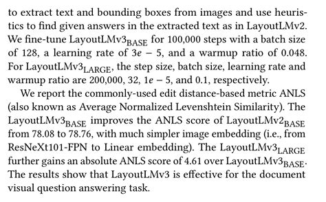 LayoutLMv3 DocVQA How Was Training Kept Stable For 100k 200k Steps Over 300 Epochs Issue