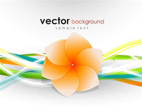 Premium Vector Floral Flower Vector Background