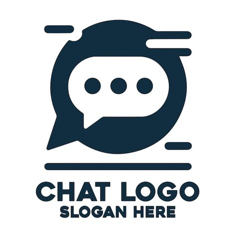 Premium Vector Chat Logo