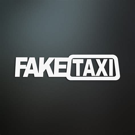 Fake Taxi Aufkleber