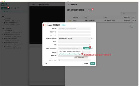 连接到 oracle 数据库 沐数科技