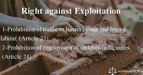 Right Against Exploitation