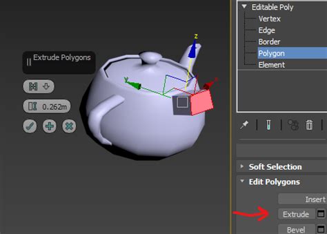 extrude greyed out when attempting to add it to modifier set in 3ds