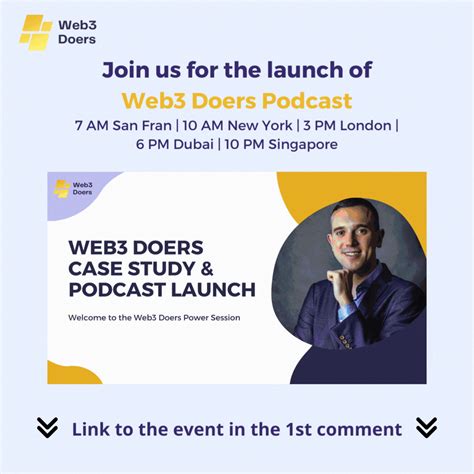 Chris Koronowski On Linkedin Web3doers Podcast Launchevent 39 Comments