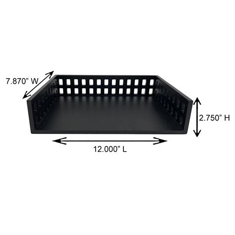 Holden Black Grid Desktop File Tray Holden Black Grid Desktop File Tray