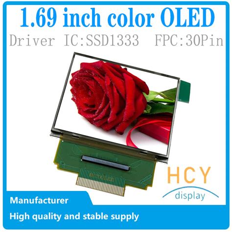 High Quality 1 69 Inch Small Color Oled Display Module With 128x160 Resolution For Medical