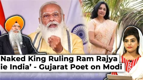 SOS P Dr Amarjit Singh Naked King Ruling Ram Rajya Ie India Gujarat Poet On
