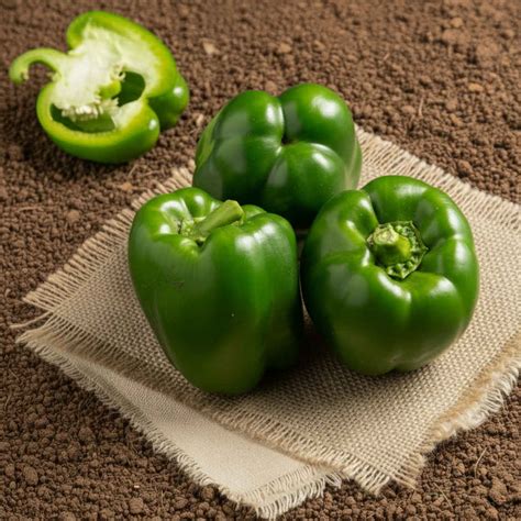 Organically Grown Capsicum Green Buy At ₹44 Online Instant Delivery