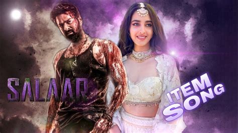 Salaar Item Song Prabhas Simrat Kaur Shruti Haasan
