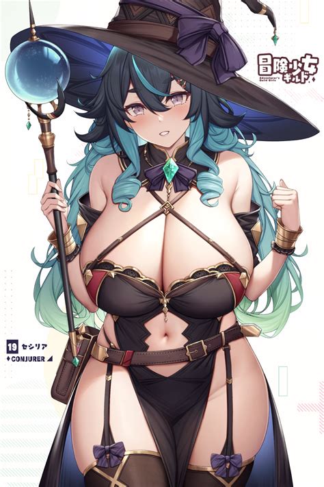 Rule 34 1girls Aqua Hair Belt Black Cape Black Dress Black Hair Black
